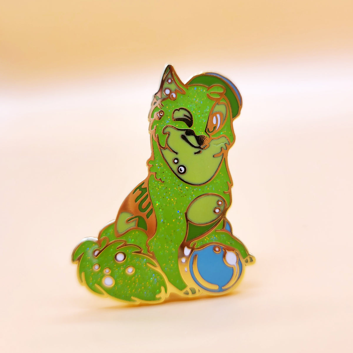 Ramune Fox (Melon) Hard Enamel Pin – Sushi Tomodachi