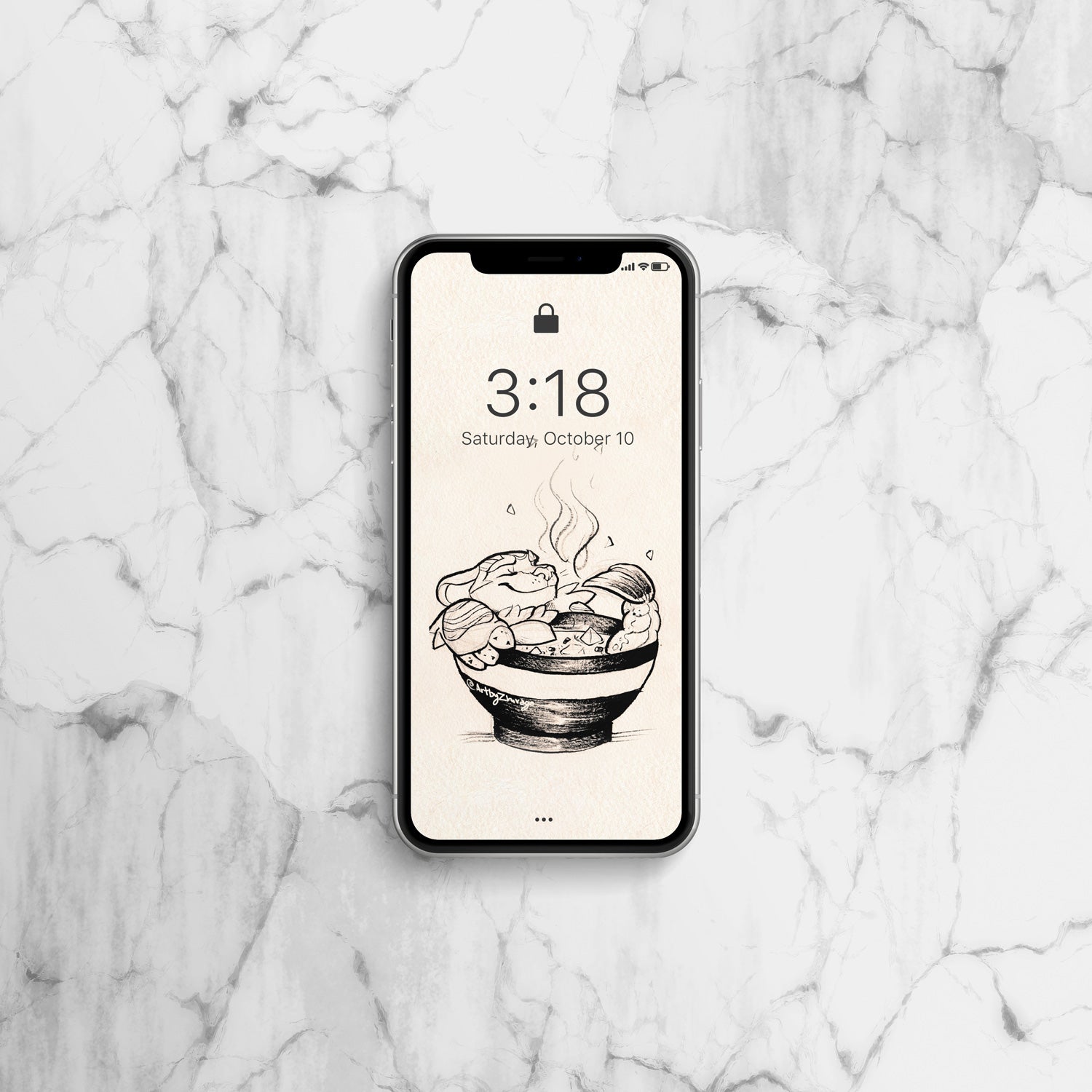 Mindless Mobile Phone Wallpaper (Digital Download) – Sushi Tomodachi