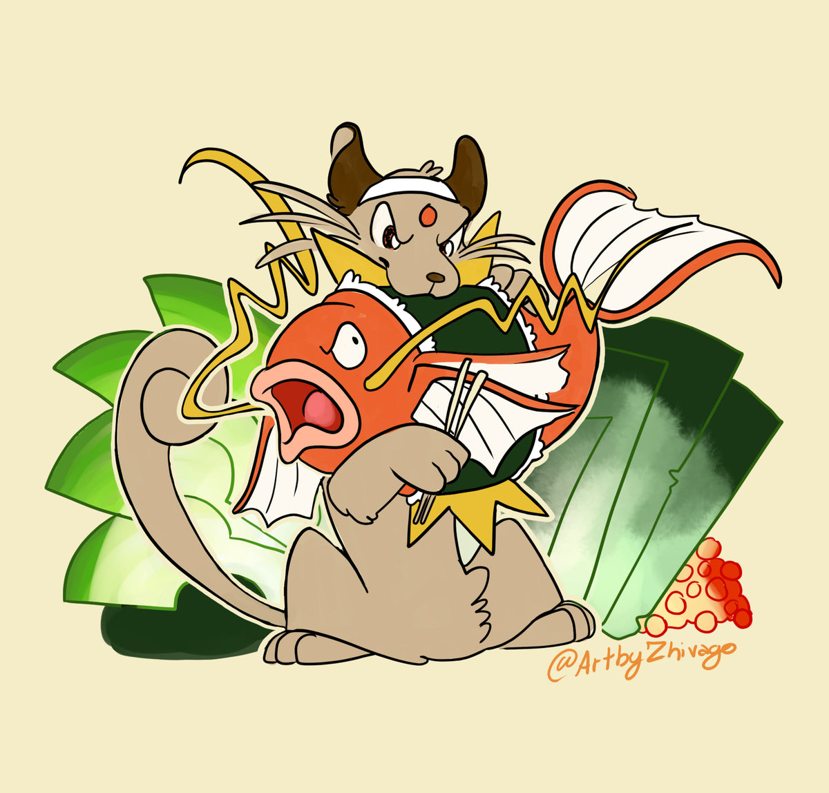 Poke Limited Edition 11x17 Poster Print – Sushi Tomodachi